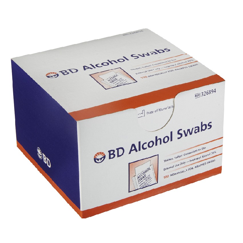 Bd Alcohol Swabs 100's | Health & Wellness Pharmacy | The Most Caring ...